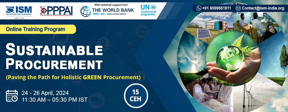 Training Program on Sustainable Procurement