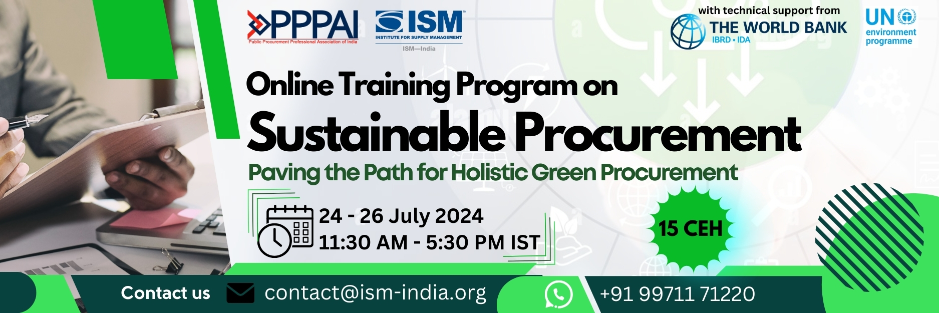 Training Program on Sustainable Procurement